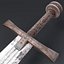 3d African Swords Model