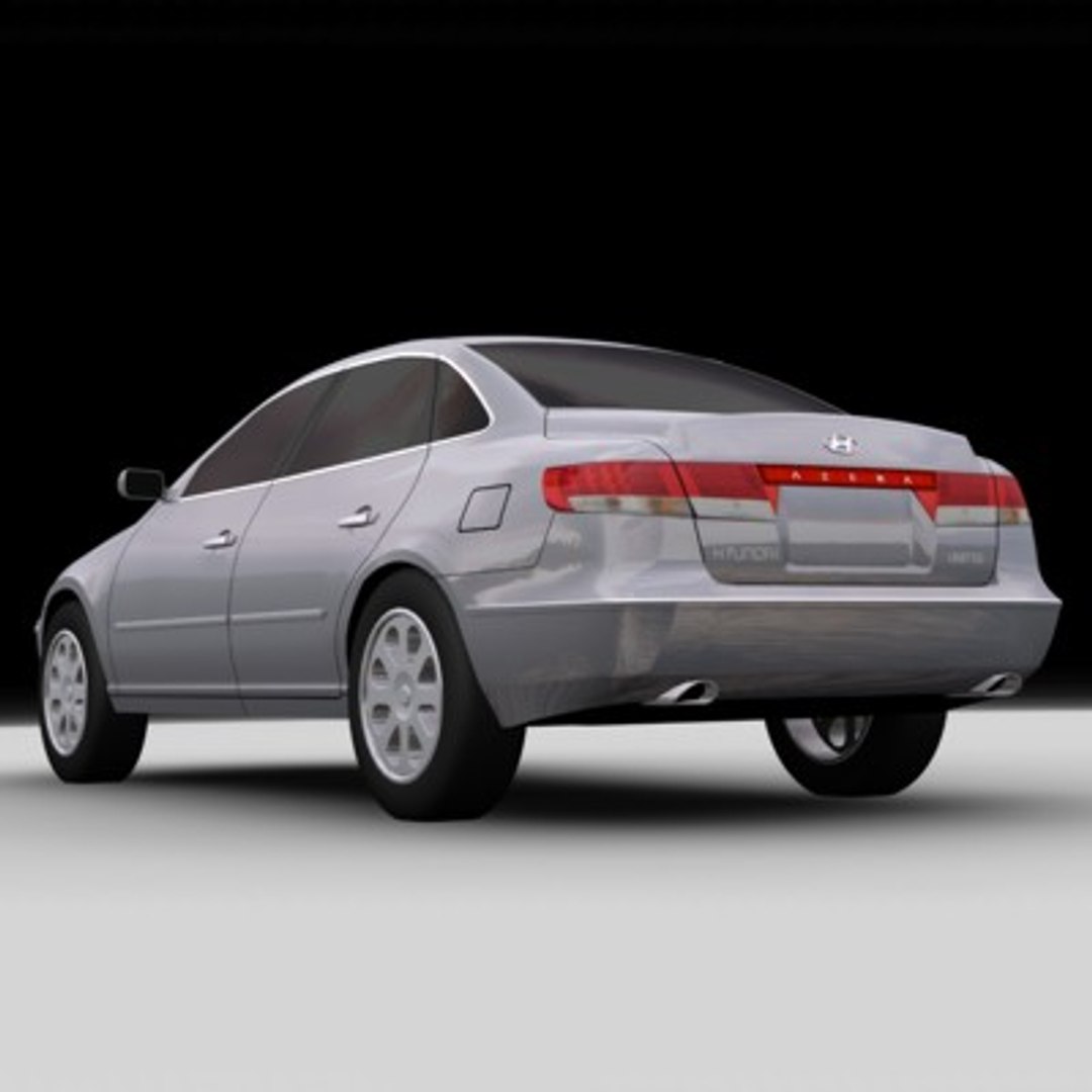 hyundai azera sedan - 3d model