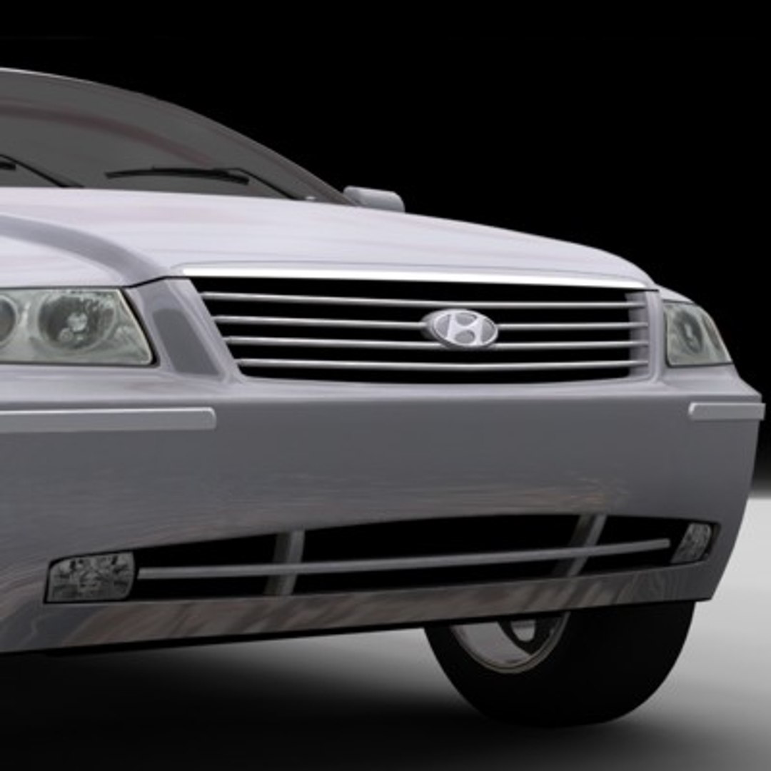 hyundai azera sedan - 3d model
