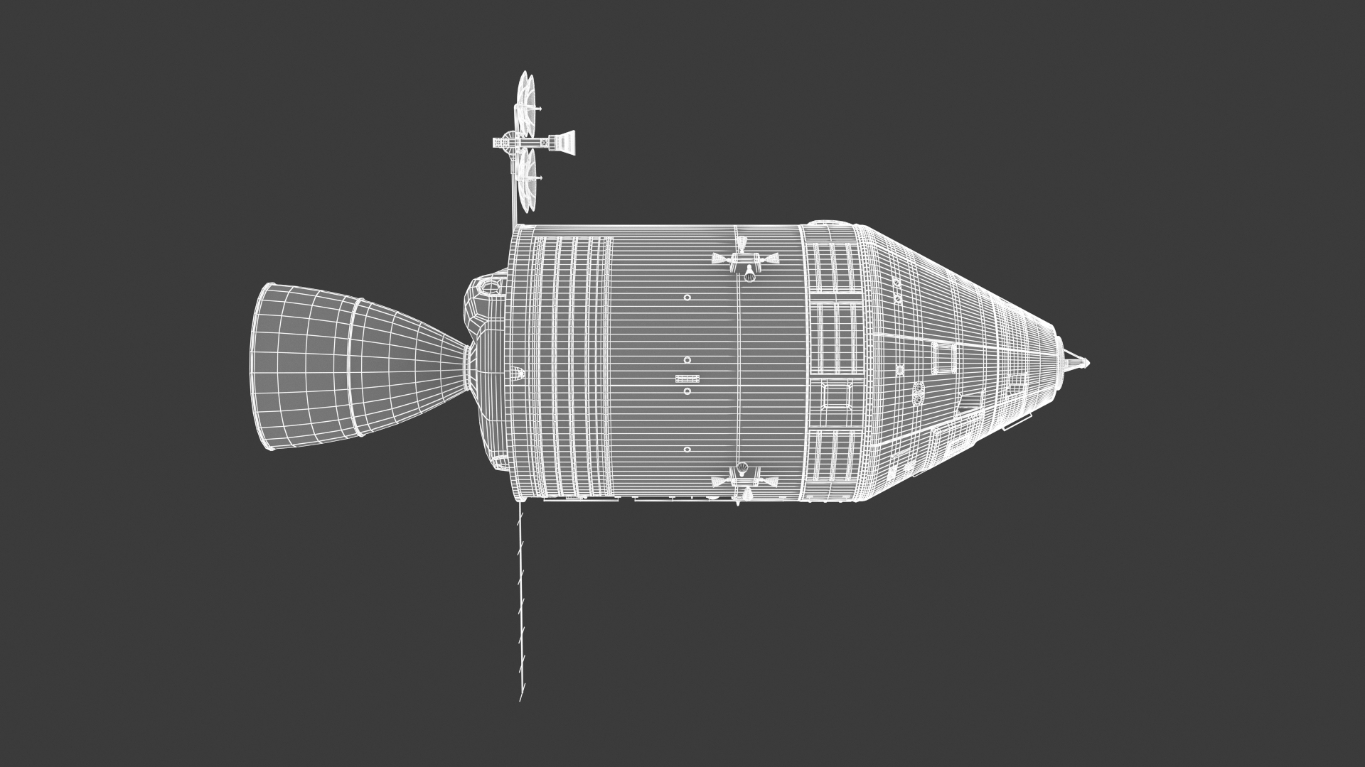 3D Apollo Spacecraft Space - TurboSquid 1468222