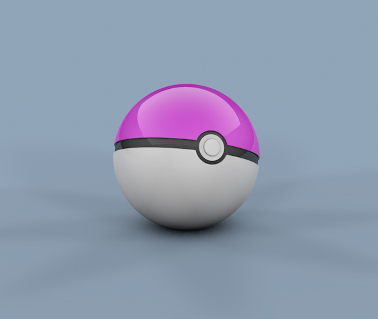 Free Pokeball 3d Model