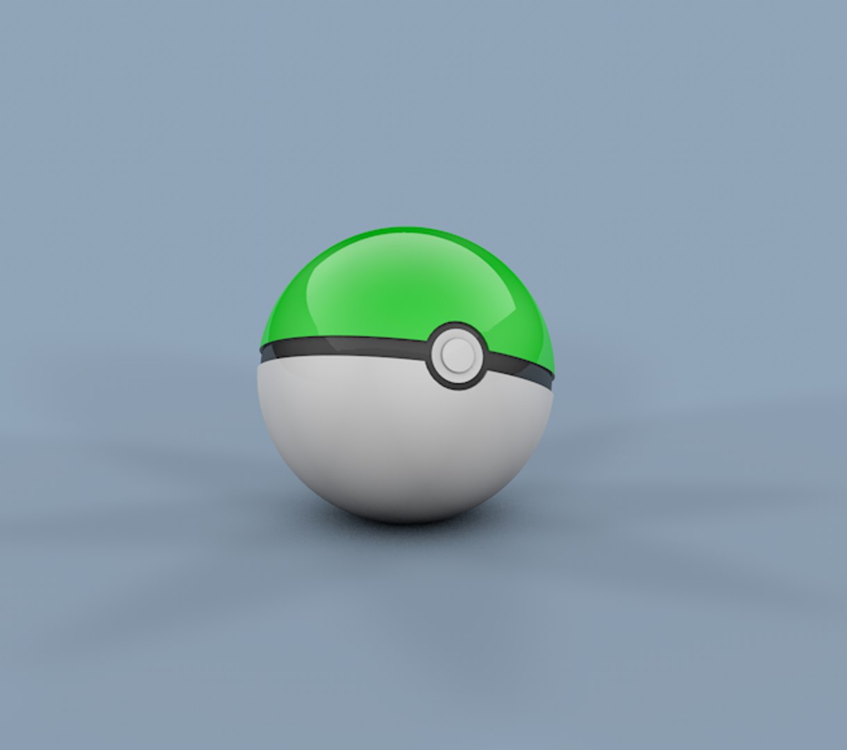 Free Pokeball 3d Model