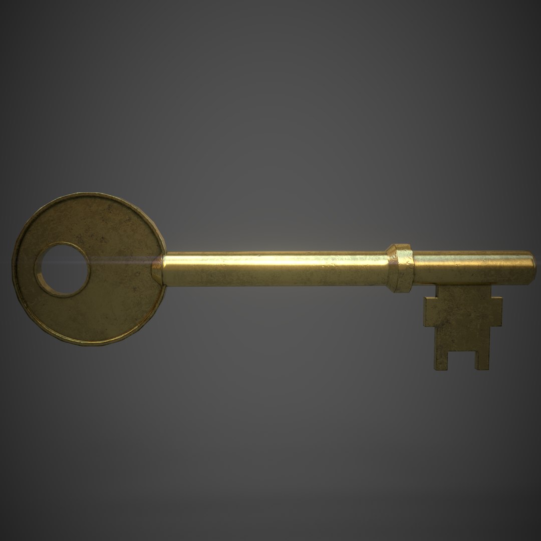 3D pbr key - TurboSquid 1283660