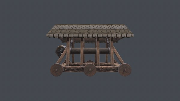 3D medieval ram model - TurboSquid 1464500
