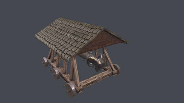 3D medieval ram model - TurboSquid 1464500