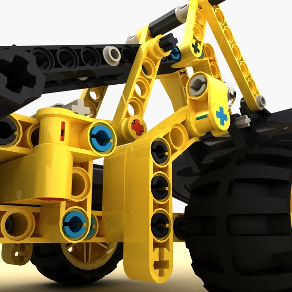 3ds lego technic telehandler