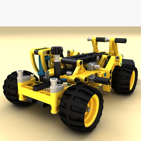 3ds lego technic telehandler