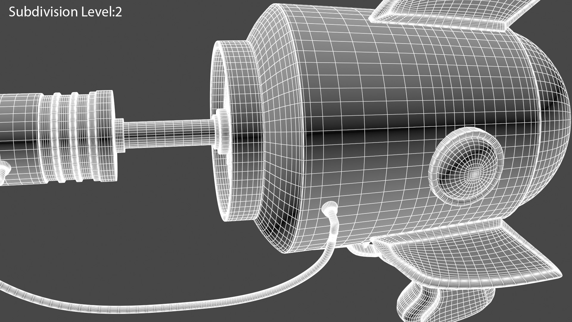 3D cartoon gun model - TurboSquid 1641193