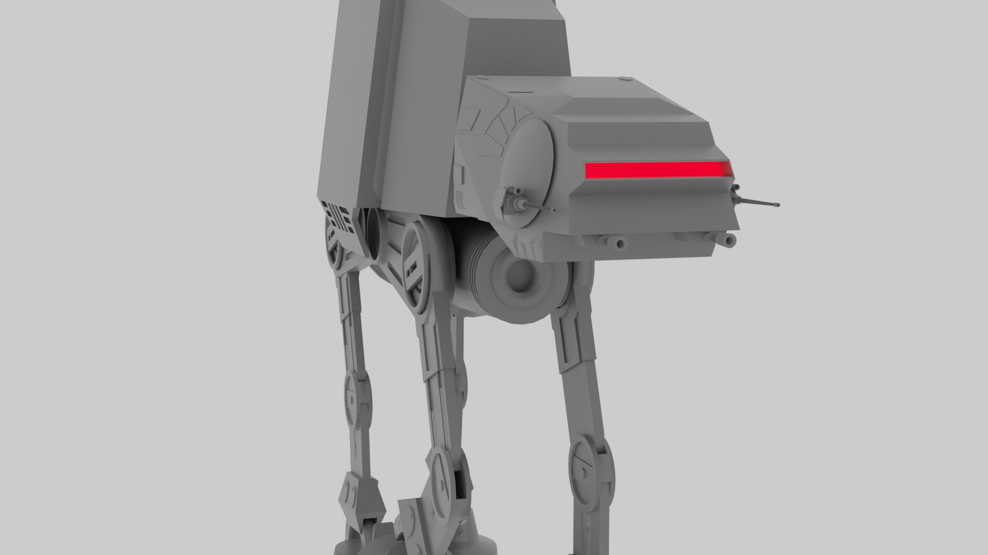 3D Star Wars ATAT Model - TurboSquid 1833672