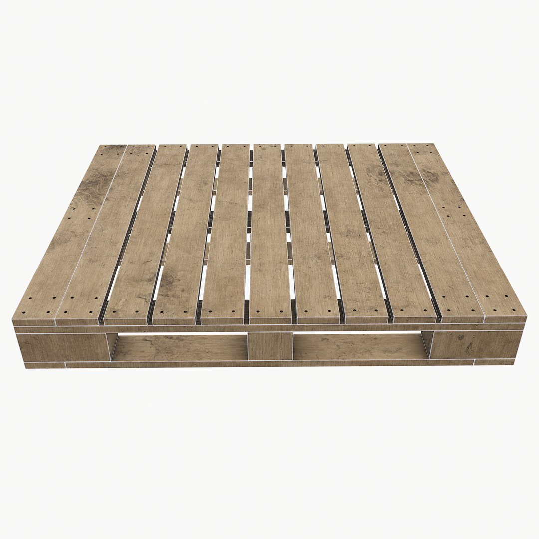 3D Pbr Wooden Pallet Model - TurboSquid 1591947