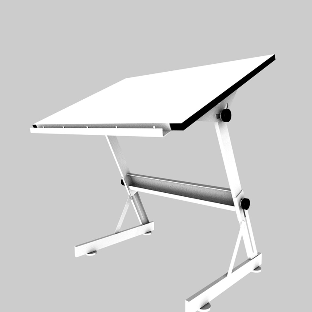 3d model drafting table