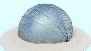 small dome 3d model