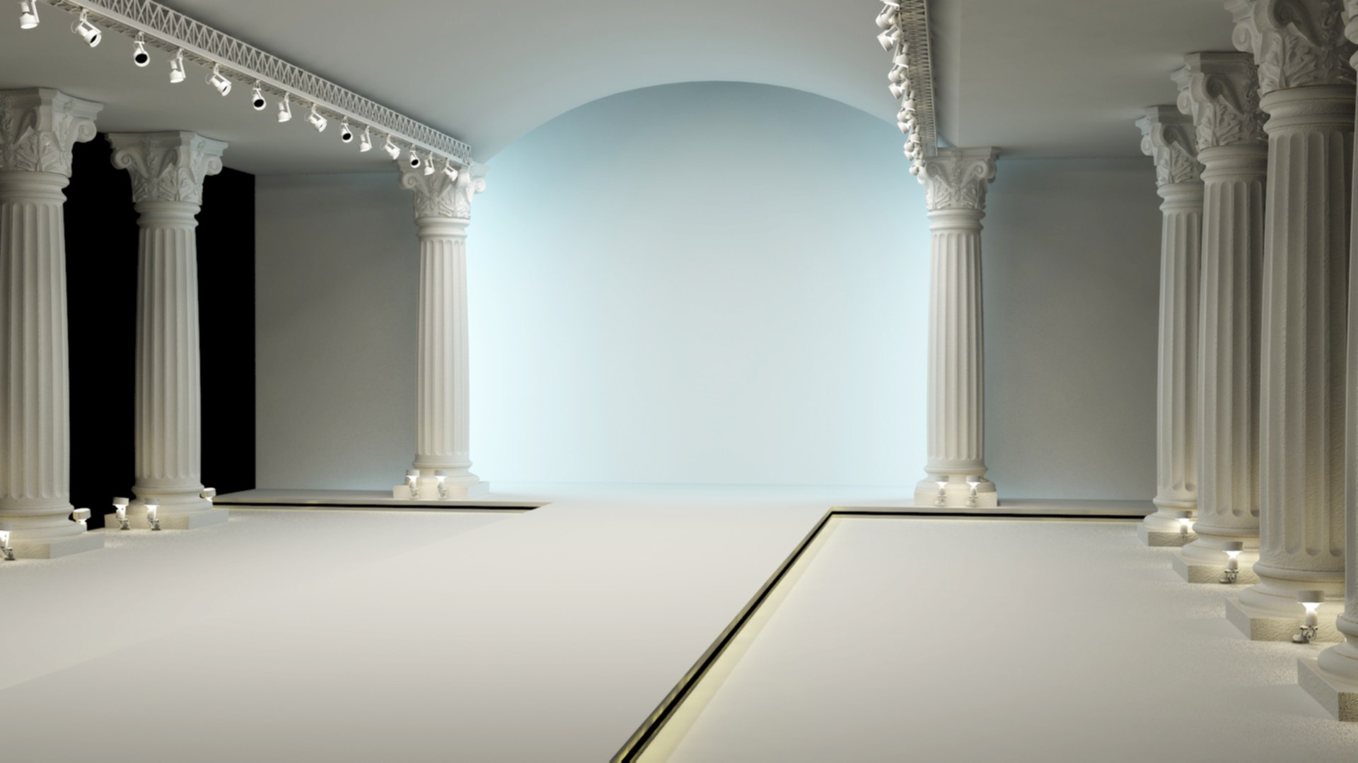 Fashion Podium Model - TurboSquid 1298645