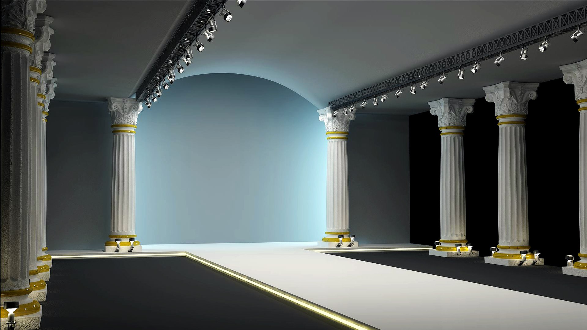 Fashion Podium Model - TurboSquid 1298645