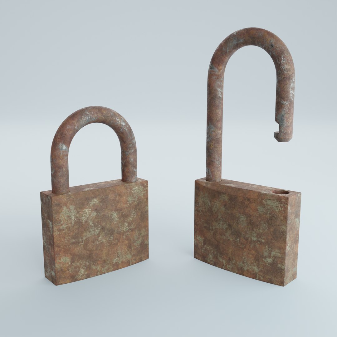 Padlock 3D - TurboSquid 1995460