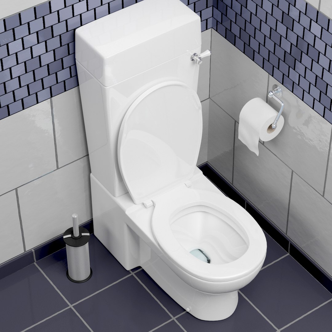 3d Model Toilet