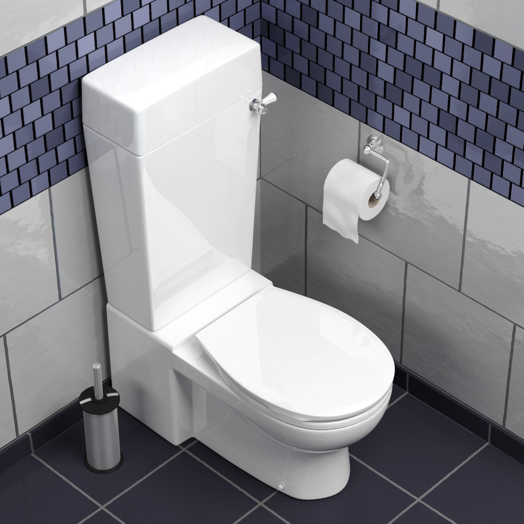 3d Model Toilet