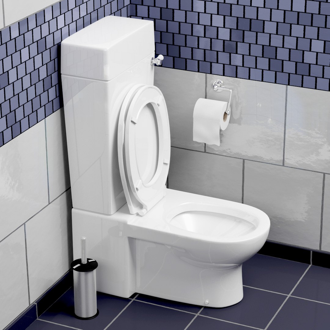 3d Model Toilet