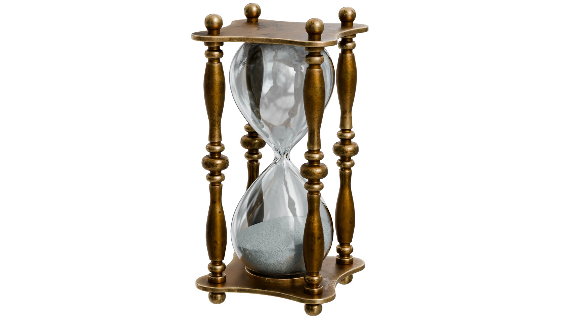 Hourglass 03 D Model - TurboSquid 2290407