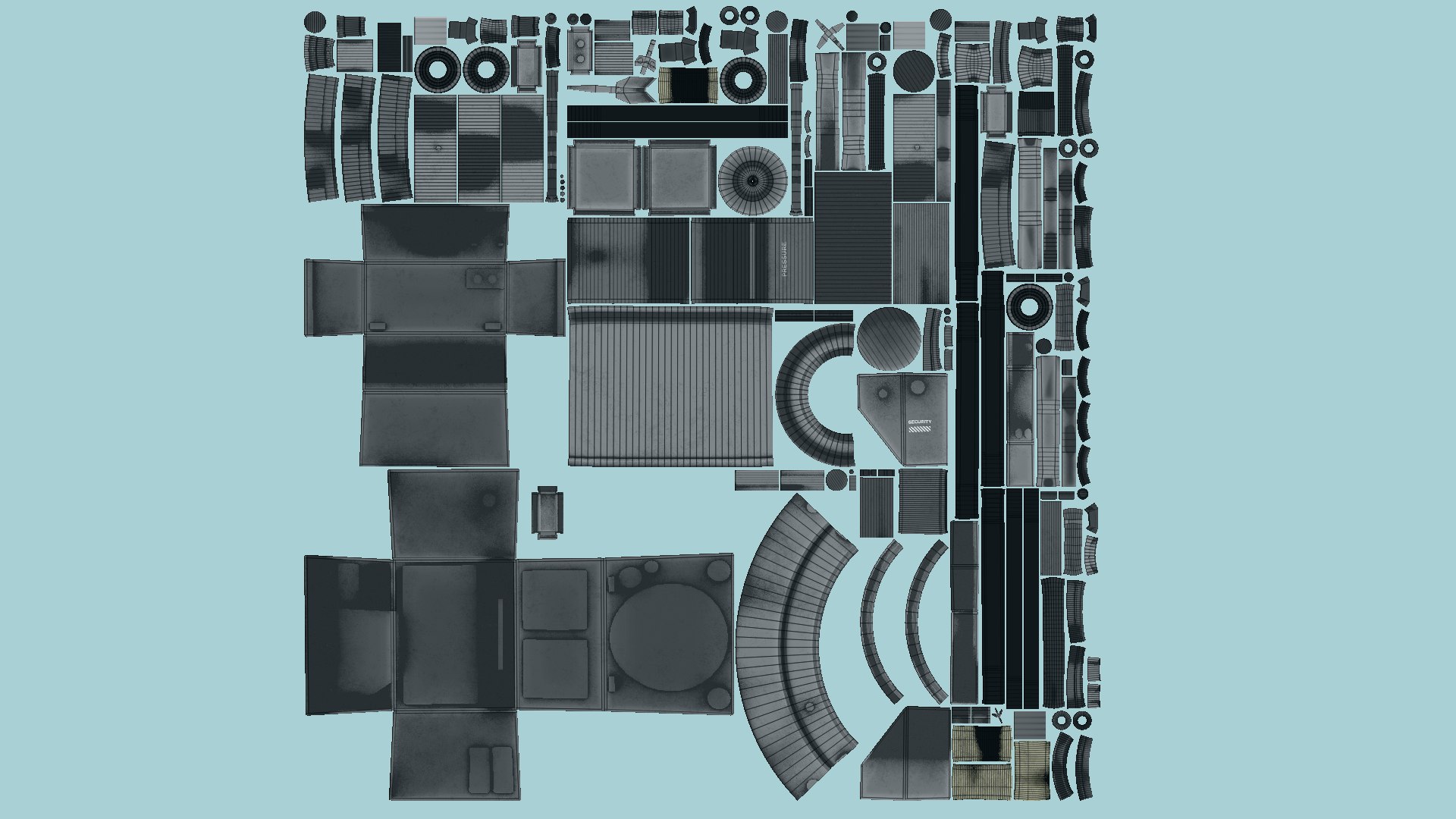 3D Steampunk Backpack 03 Dark Steel - Character Design Fashion model ...