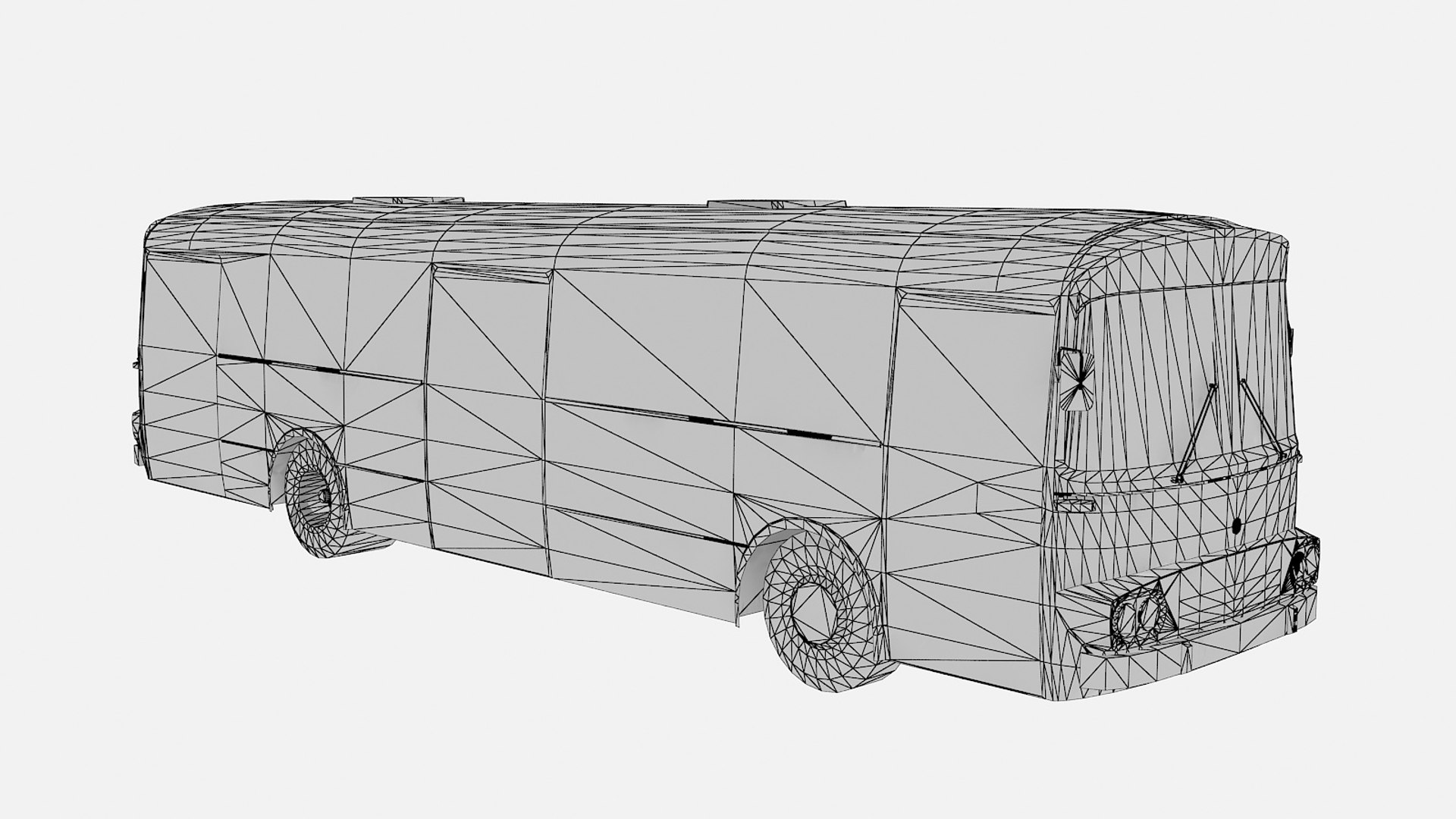 3d Model Karosa City Bus