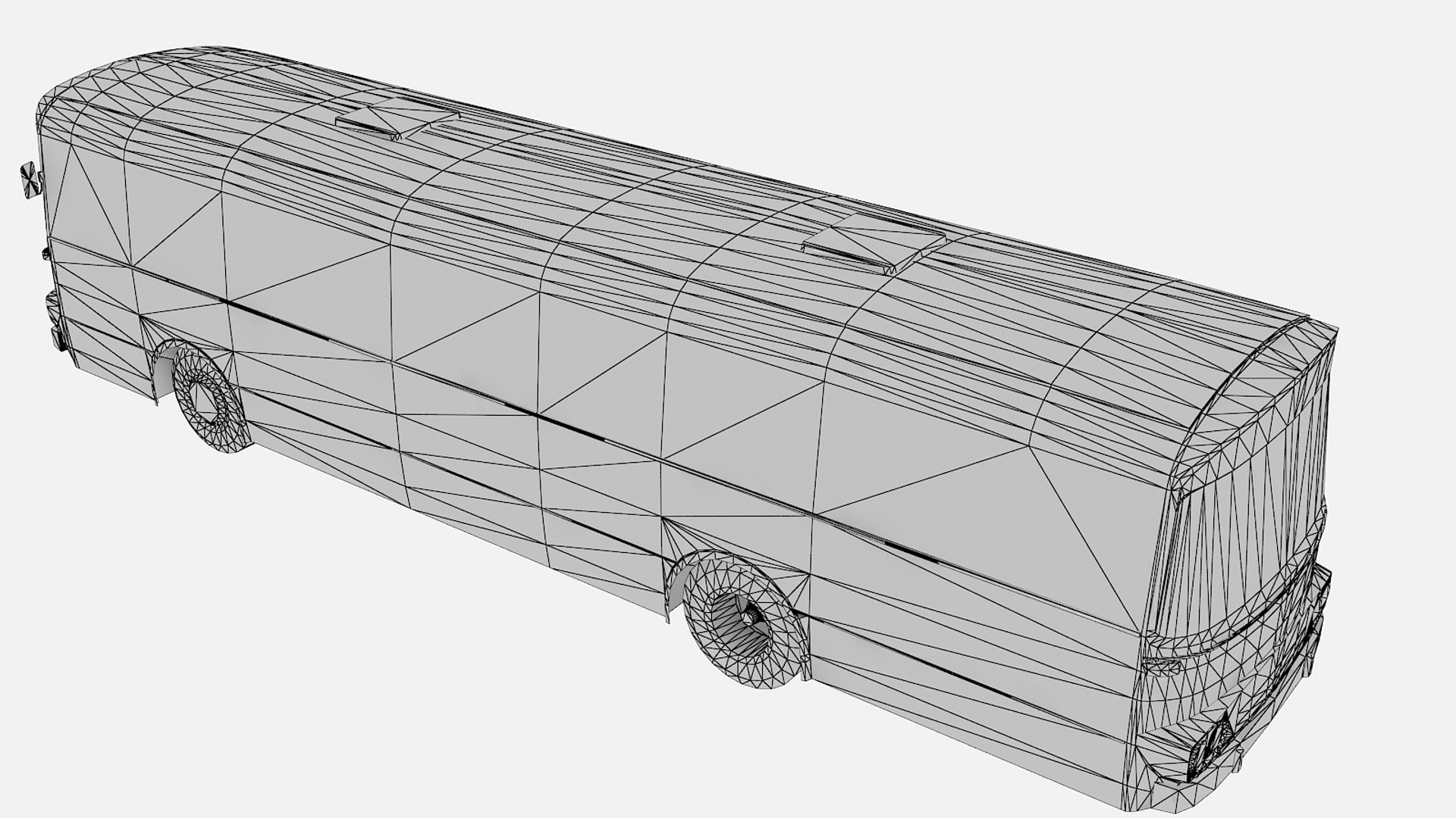 3d Model Karosa City Bus