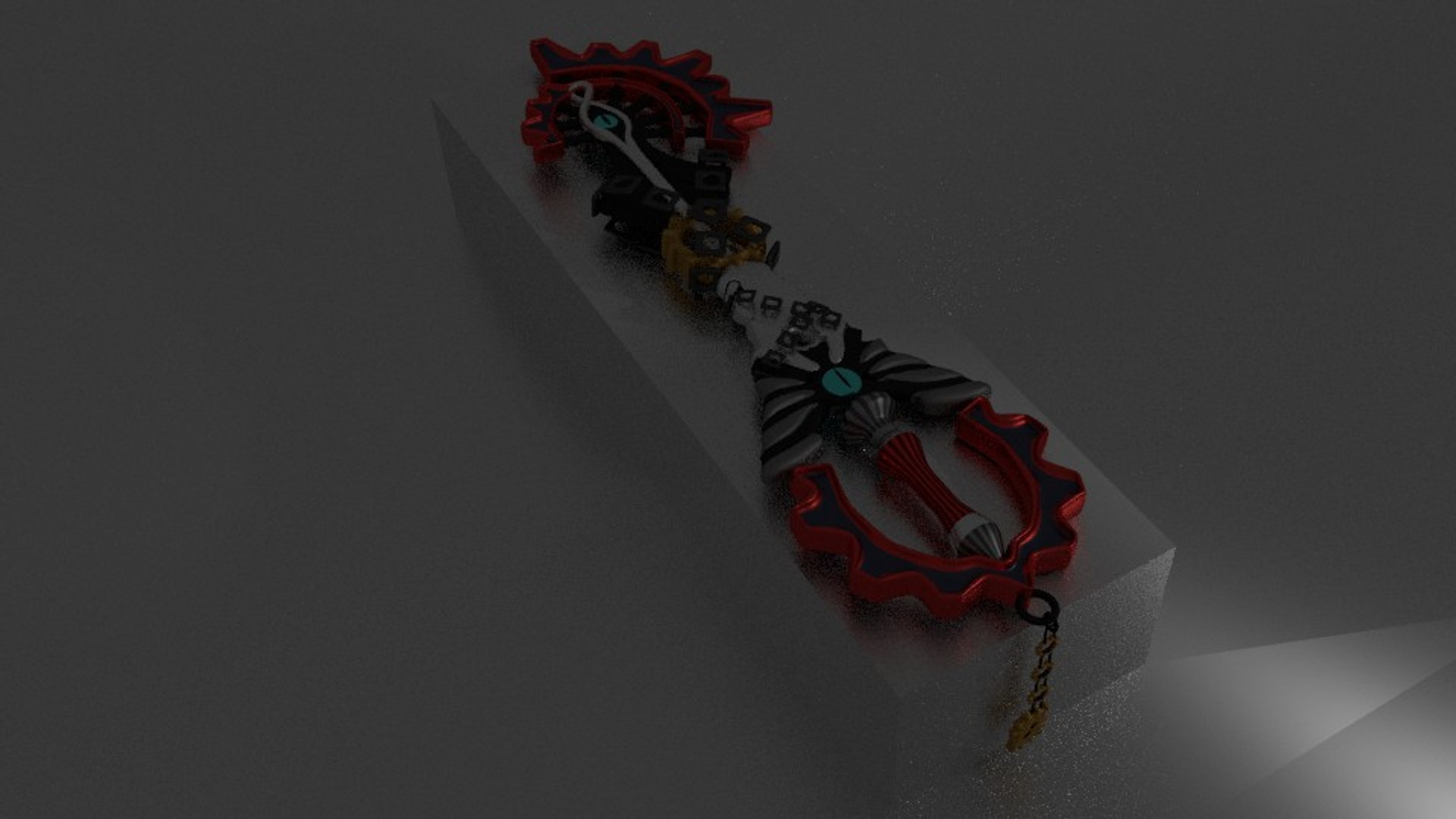 3d Key Sword Kingdom Model