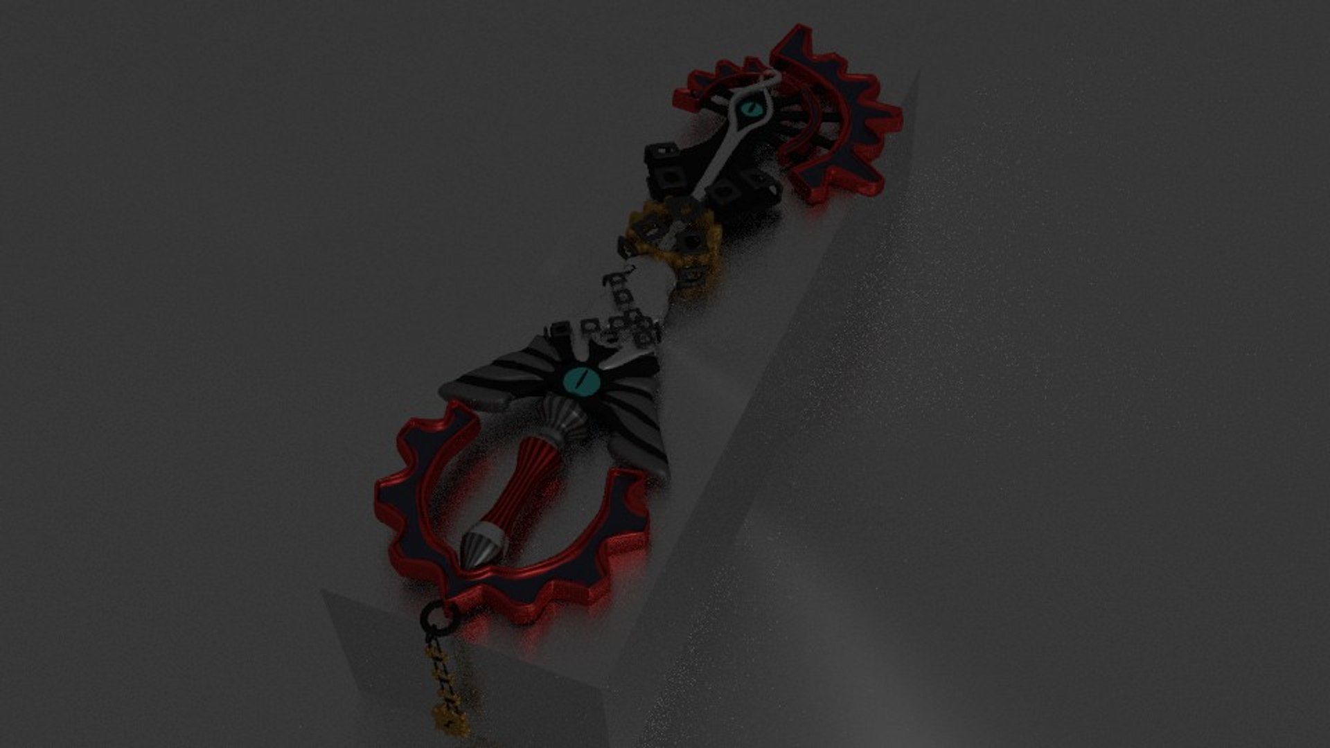3d Key Sword Kingdom Model