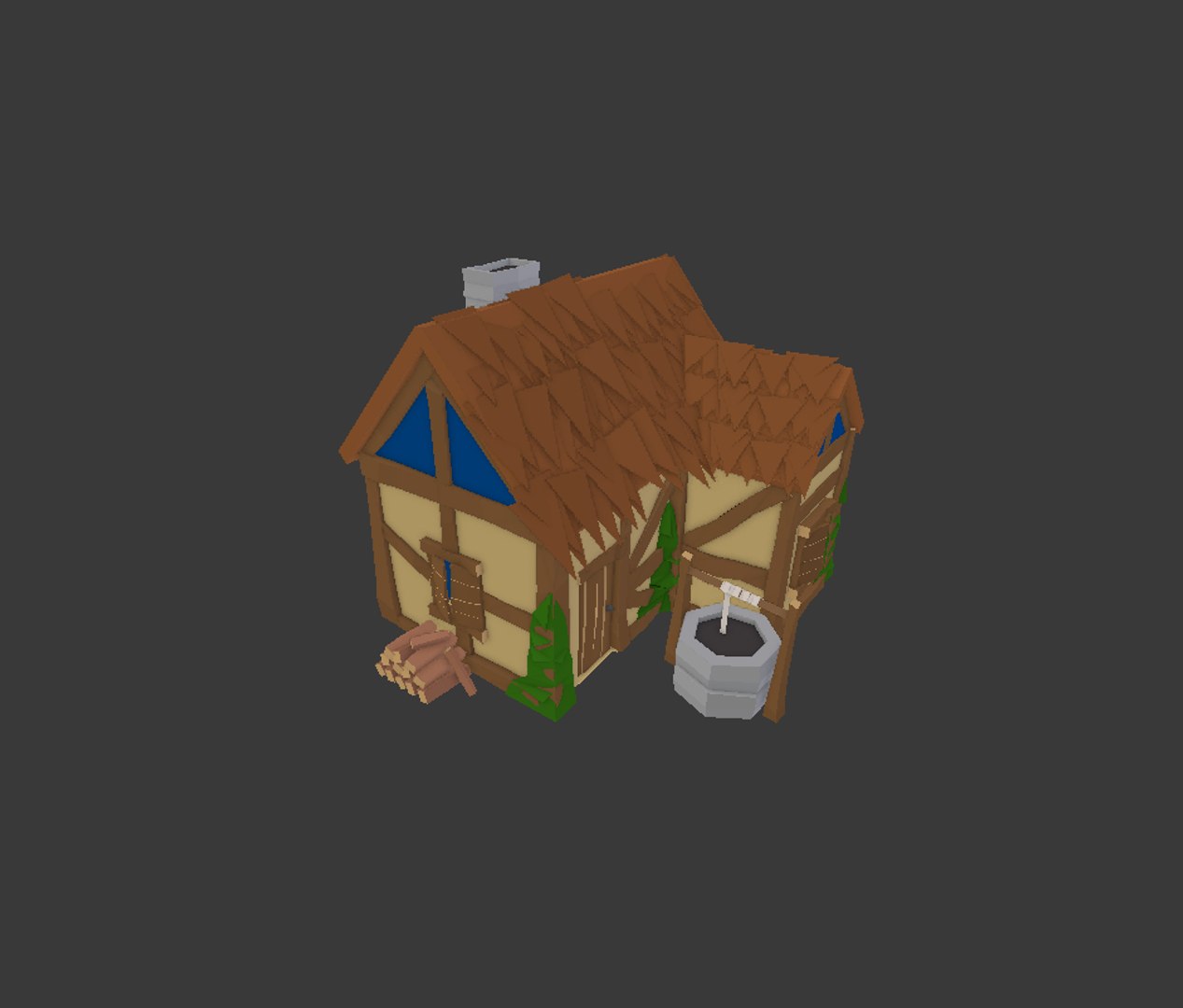 Age Empires 2 House 3D - TurboSquid 1367816
