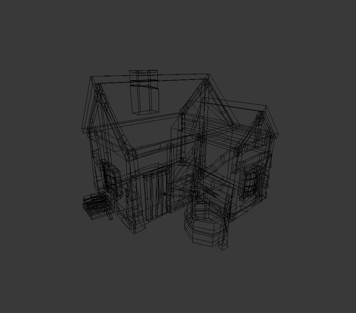 Age Empires 2 House 3D - TurboSquid 1367816