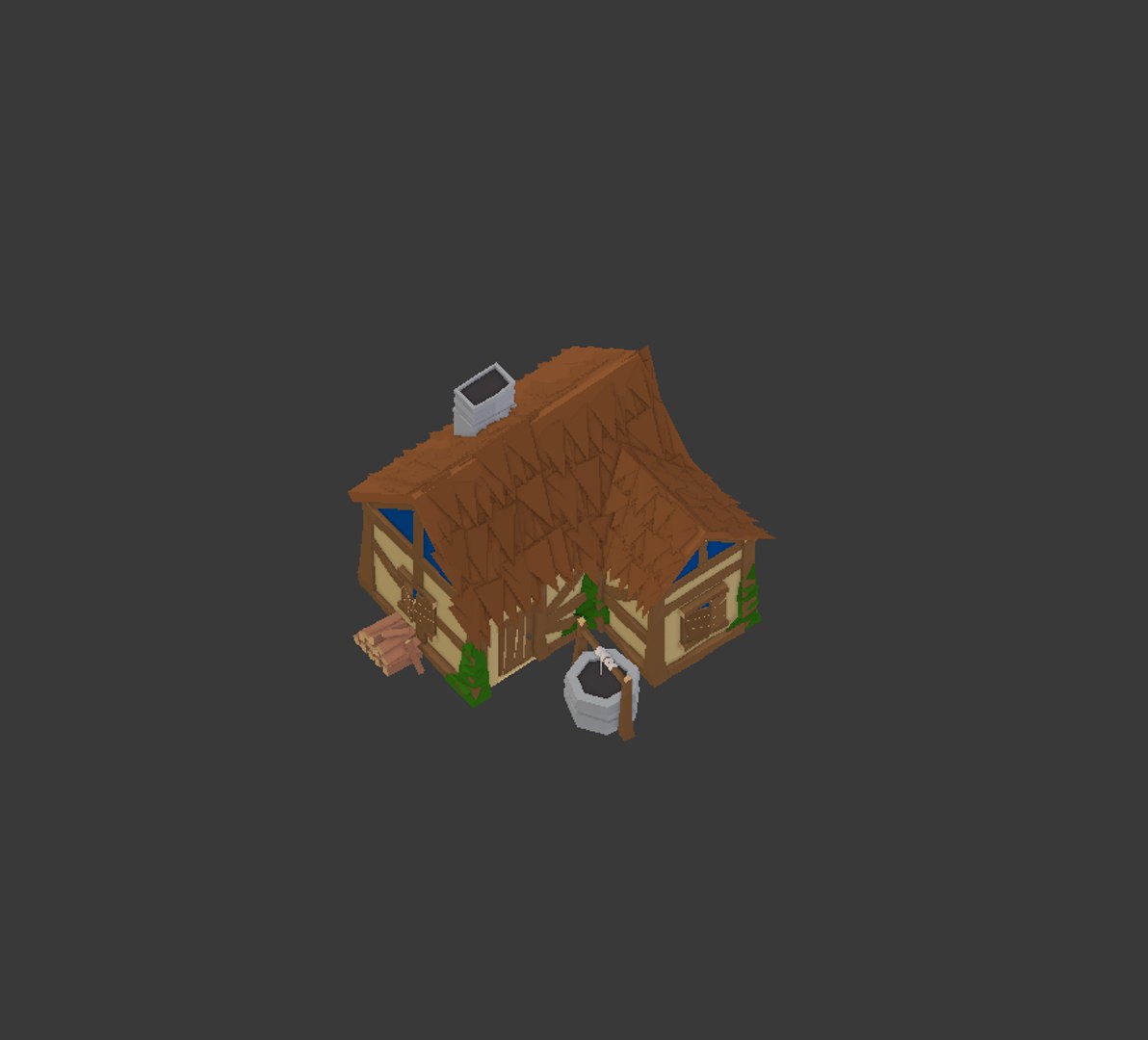 Age Empires 2 House 3D - TurboSquid 1367816