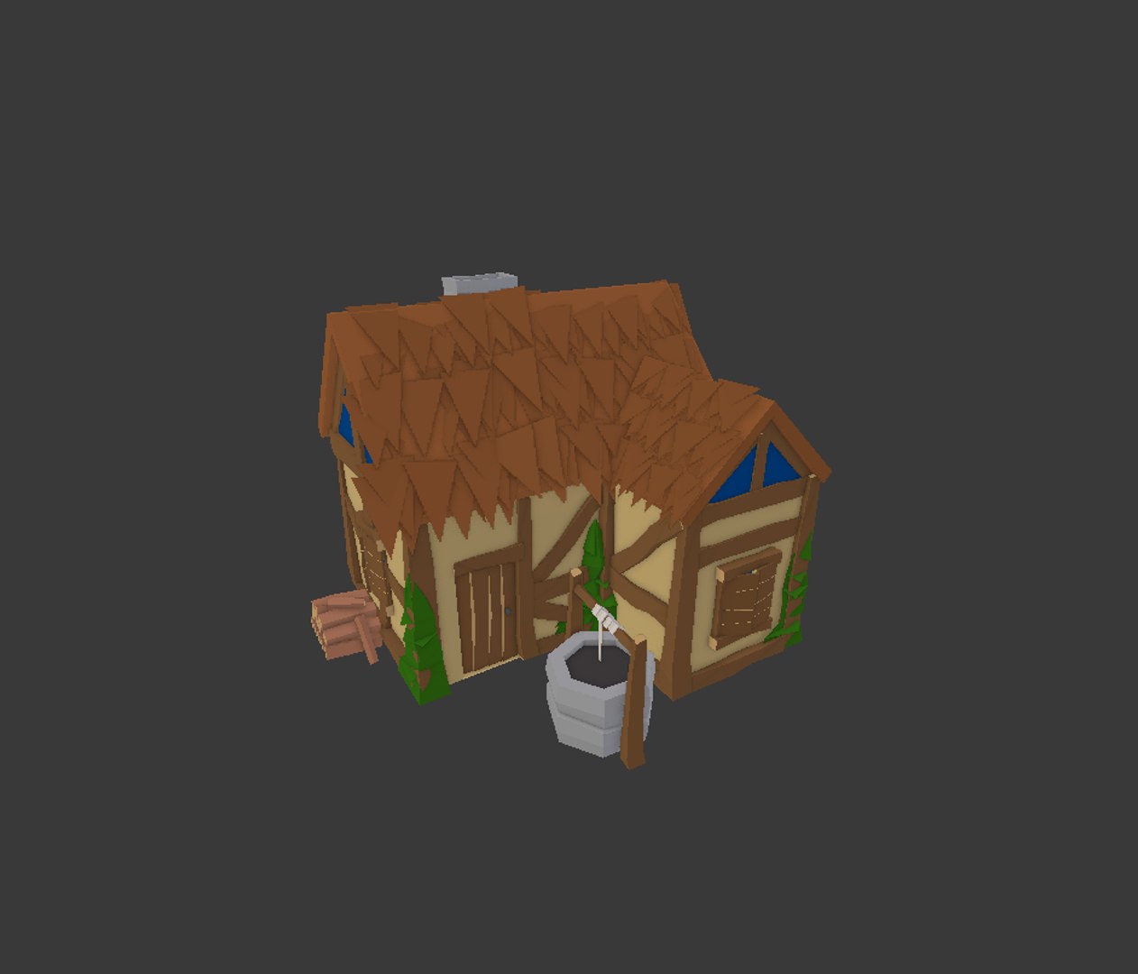 Age Empires 2 House 3D - TurboSquid 1367816