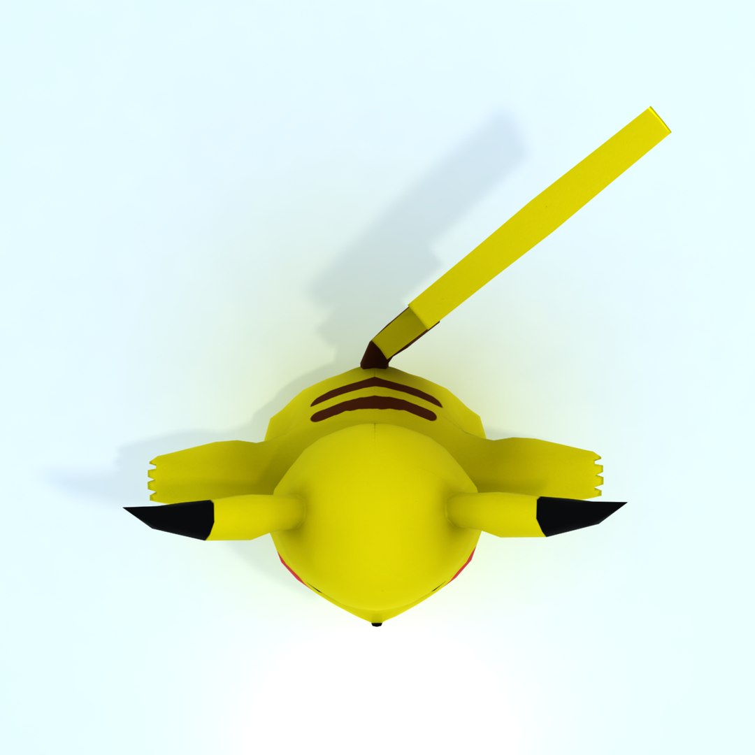 3d Pikachu Games Happy Model