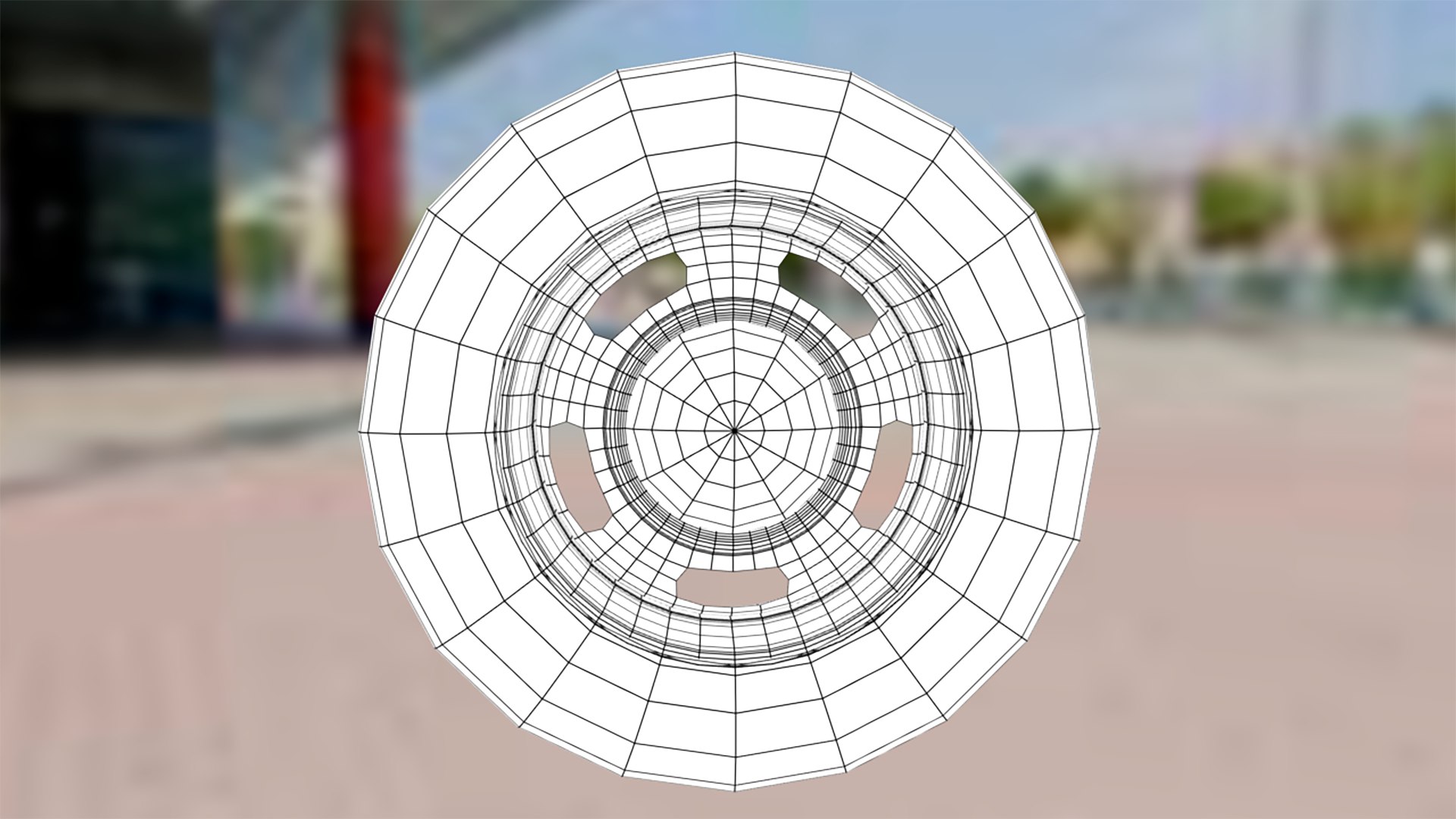 3D Fiat 500 wheel - TurboSquid 1881938