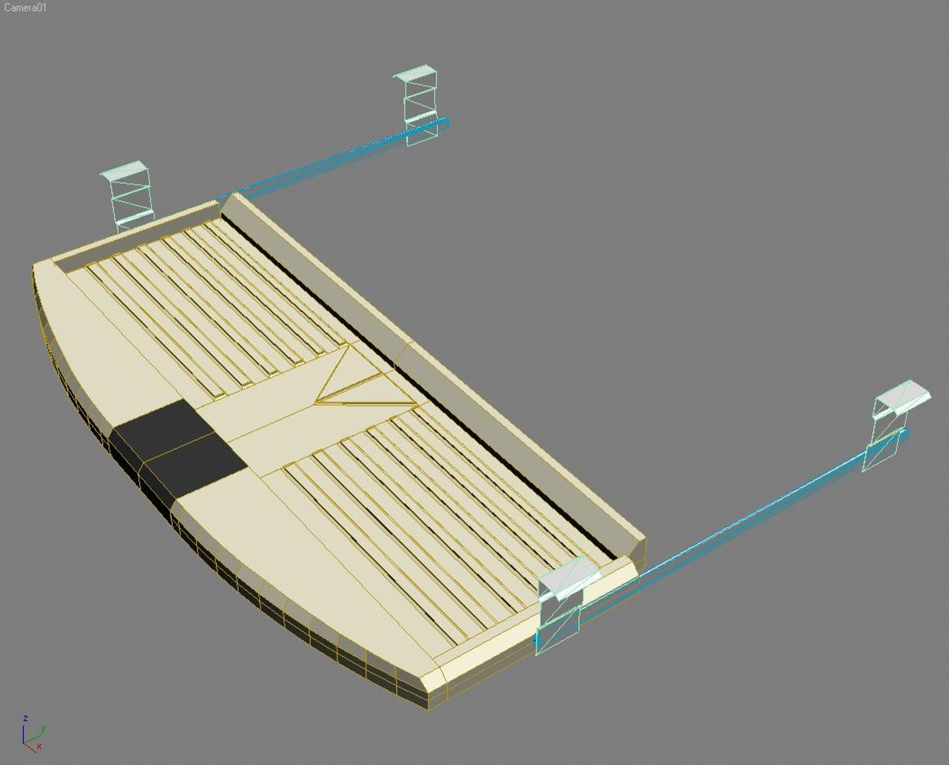 3d Model Plastic Keyboard Tray