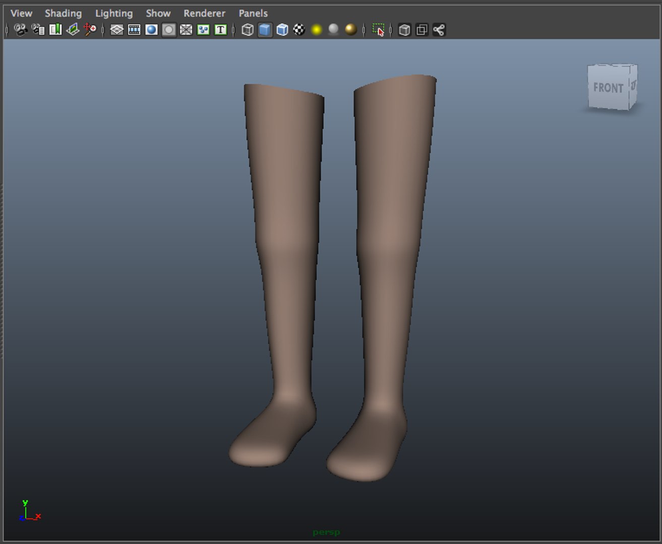 3d model legs character