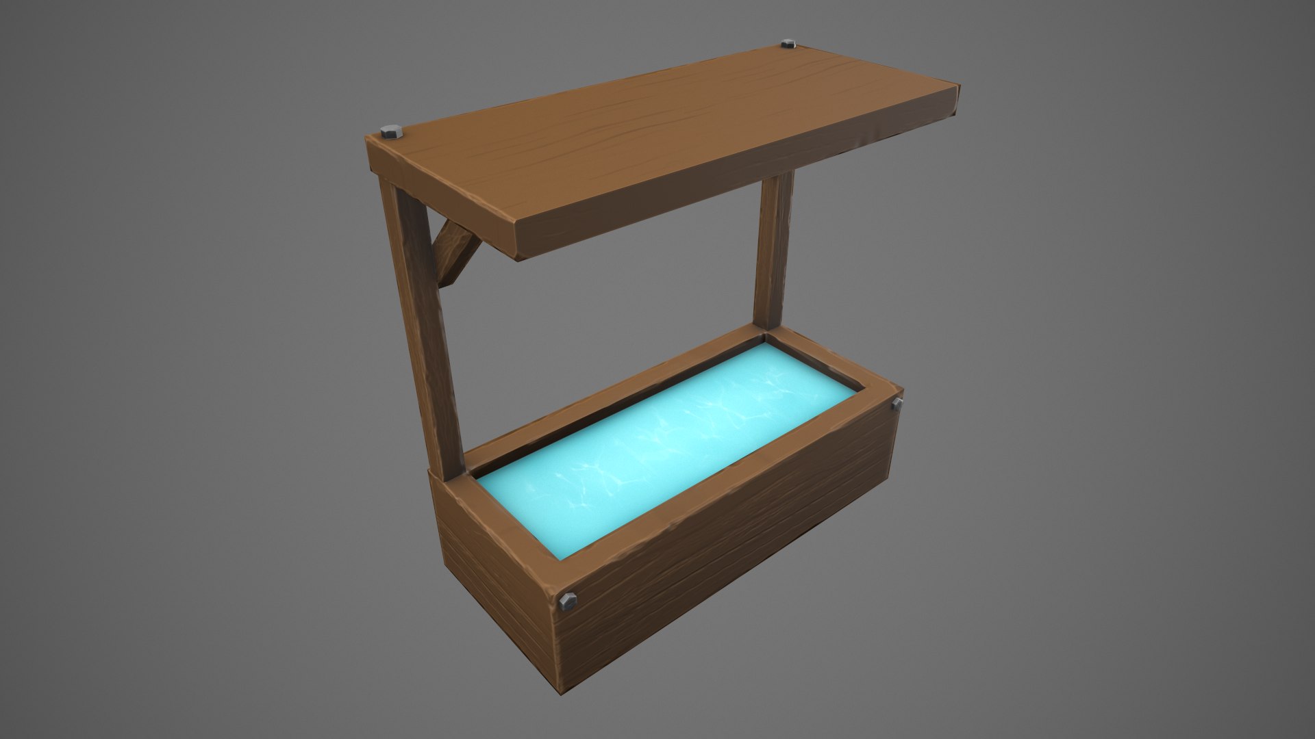 3D Stylized Horse Water Trough Model - TurboSquid 1766870