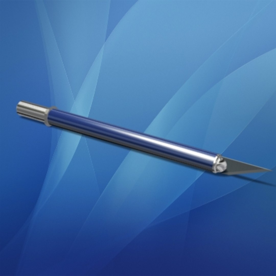 Xacto Utility Knife 3d Model
