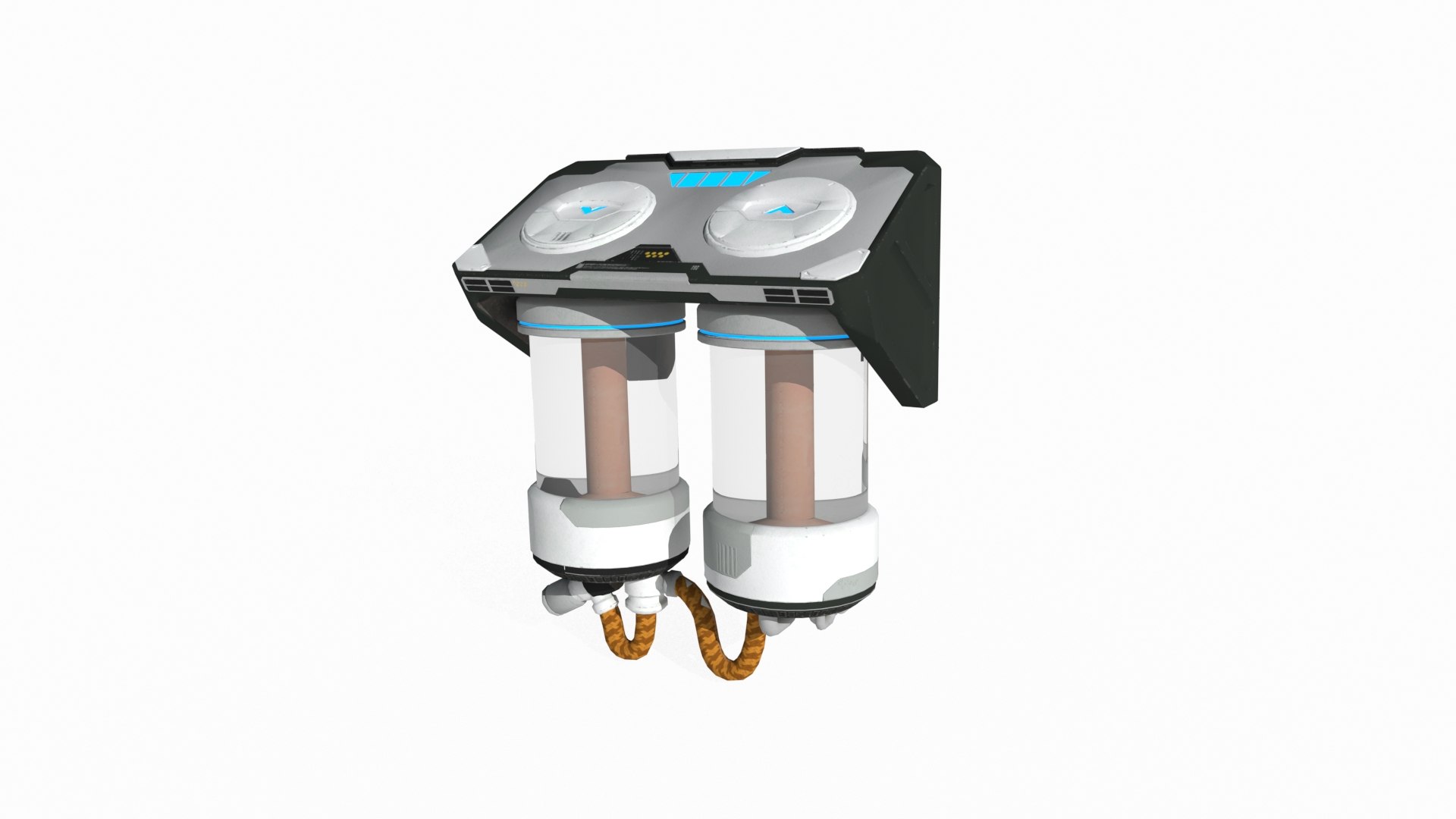 3D Science Fiction Equipment Water Dispenser - TurboSquid 2202288