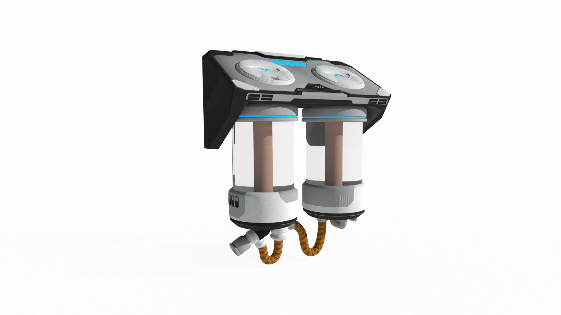 3D Science Fiction Equipment Water Dispenser - TurboSquid 2202288