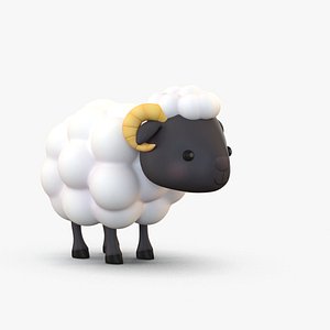 Low Poly Sheep 3D Models For Download | TurboSquid