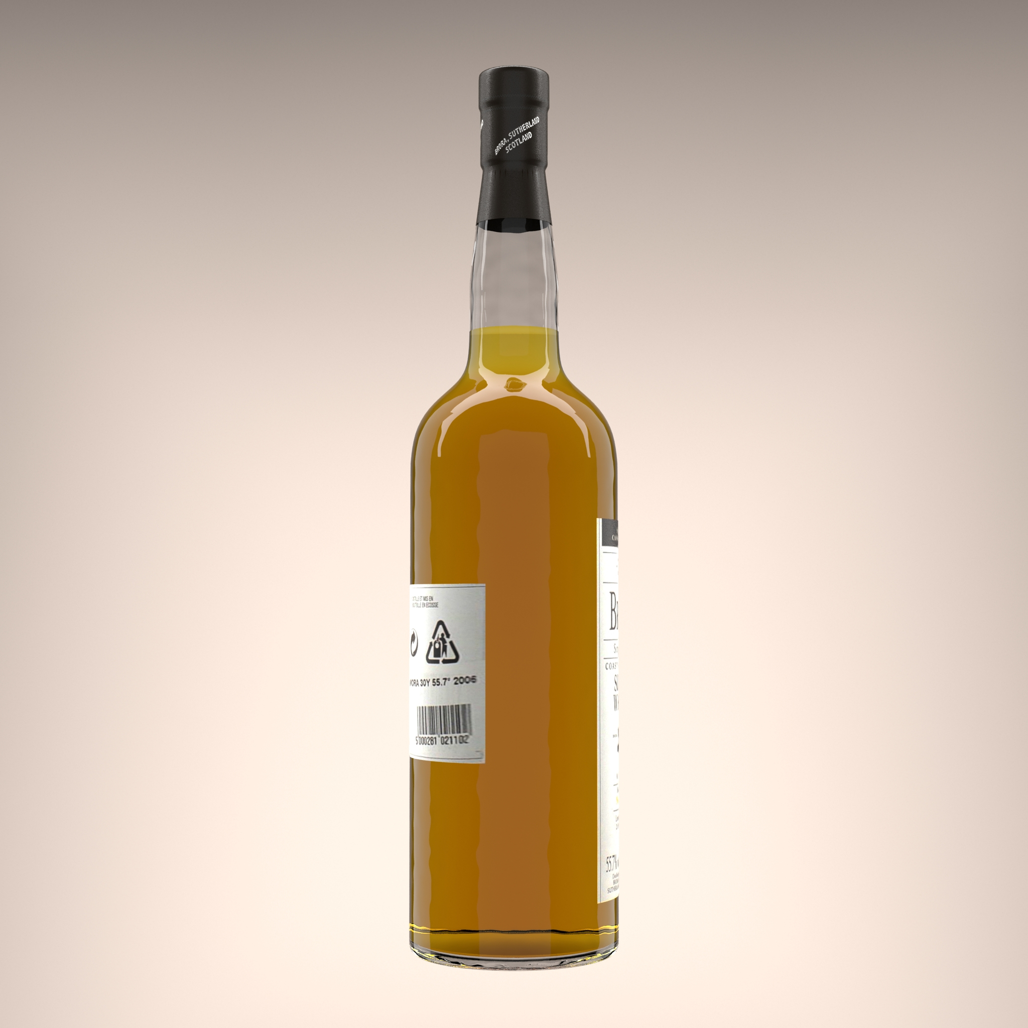 3D brora 2006 single malt model - TurboSquid 1534099