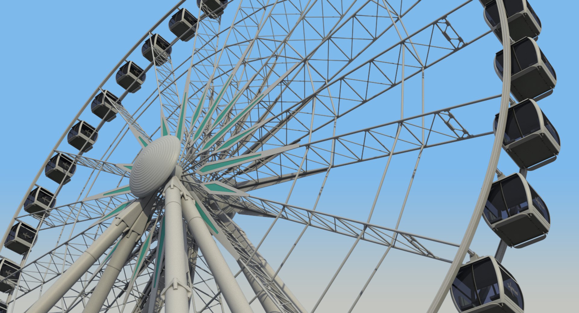 3D sky wheel - TurboSquid 1292435