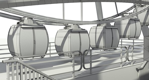 3D sky wheel - TurboSquid 1292435