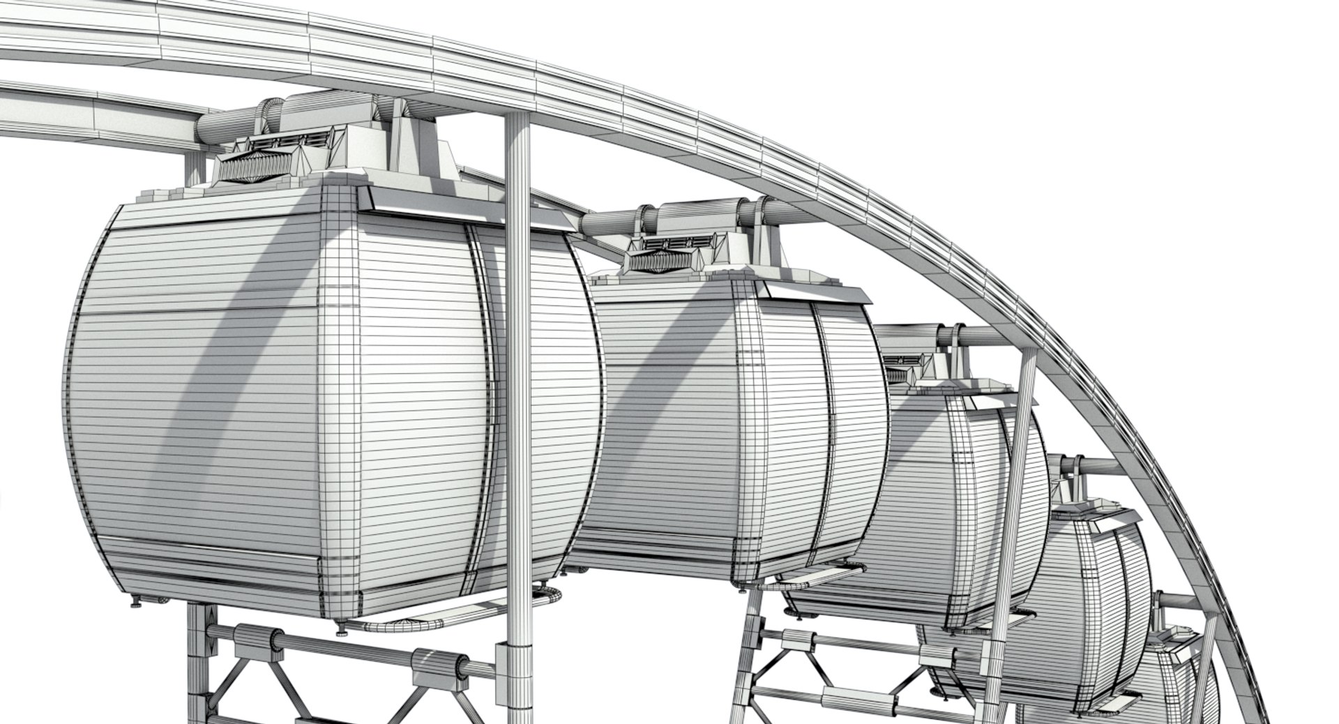 3D sky wheel - TurboSquid 1292435