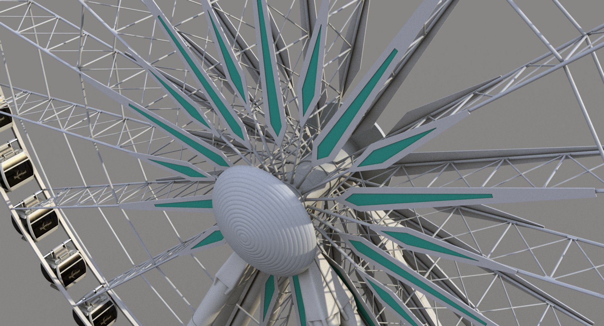 3D sky wheel - TurboSquid 1292435