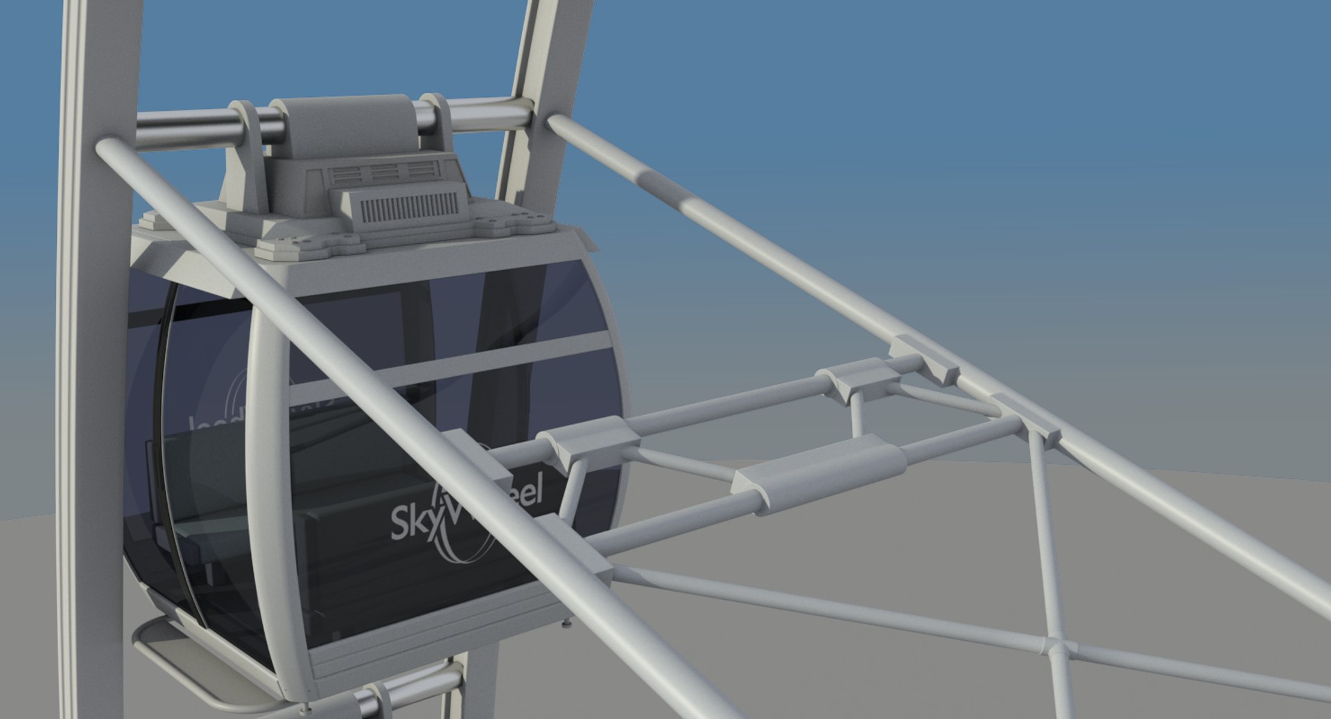 3D sky wheel - TurboSquid 1292435