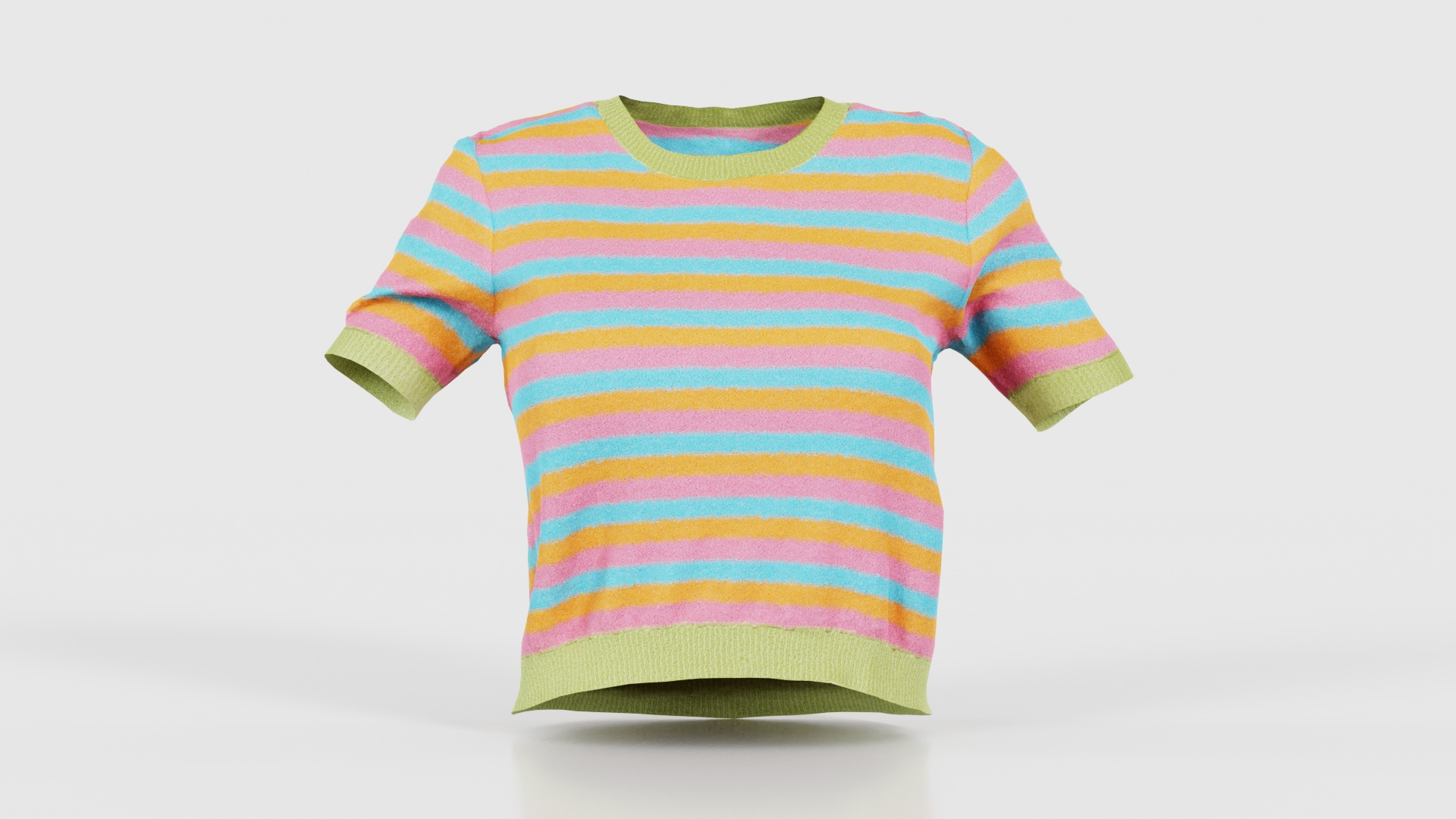 Colorstripes Top Remastered Model - TurboSquid 2361721