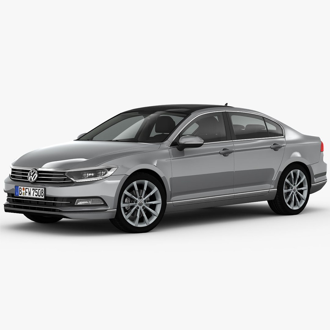 Volkswagen Passat Sedan 3d Model
