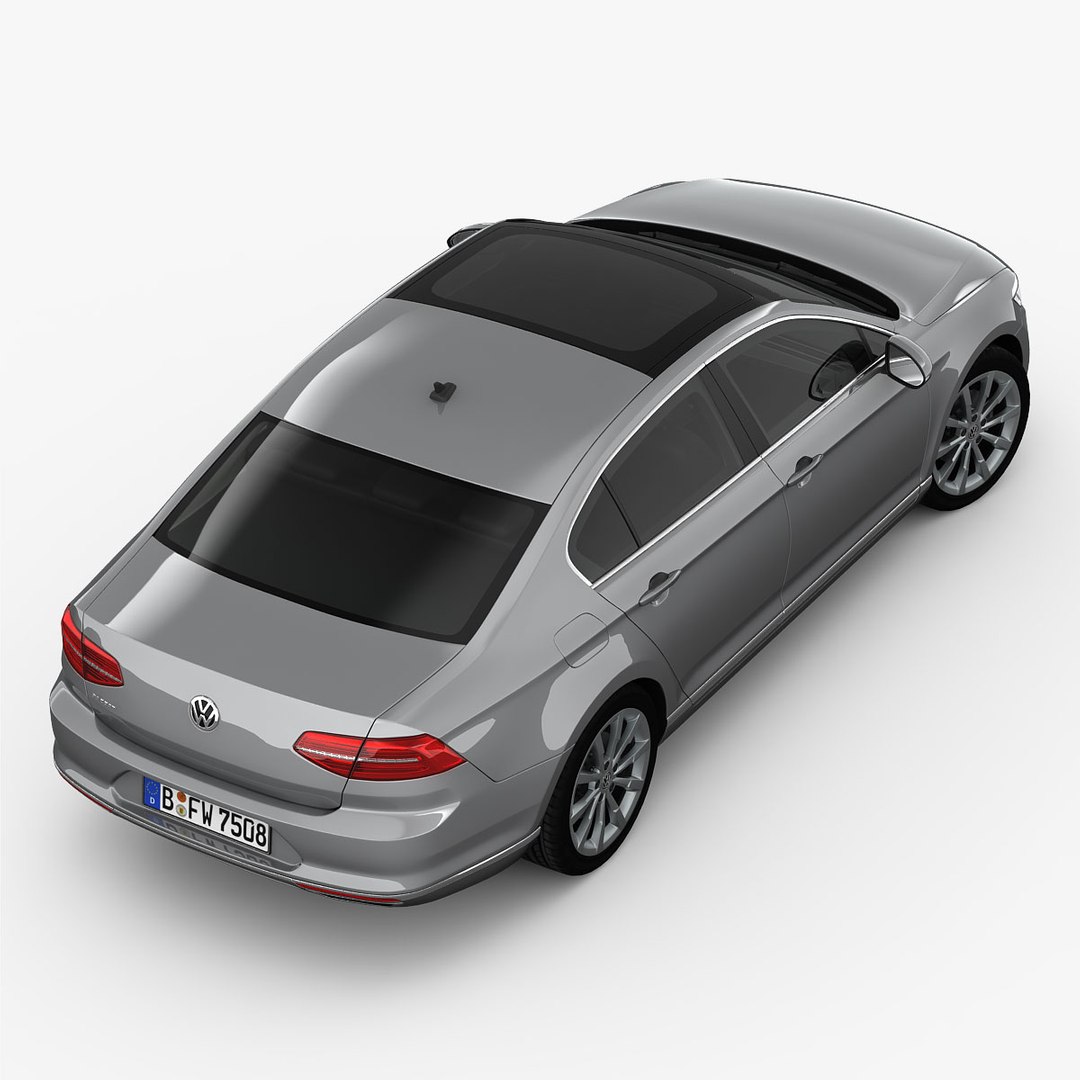 Volkswagen Passat Sedan 3d Model